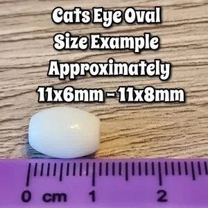 Beads | Office | Cats Eye Bead Lot Of 25 Cats Eye Glass Fiber Optic ...